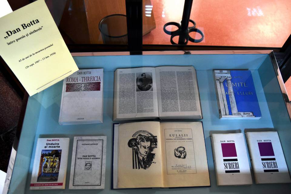 „Dan Botta între poesis și aisthesis” – BJPD