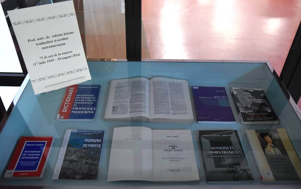 Prof. univ. dr. Adrian Istrate – 75 de ani – Vitrină de carte – BJPD