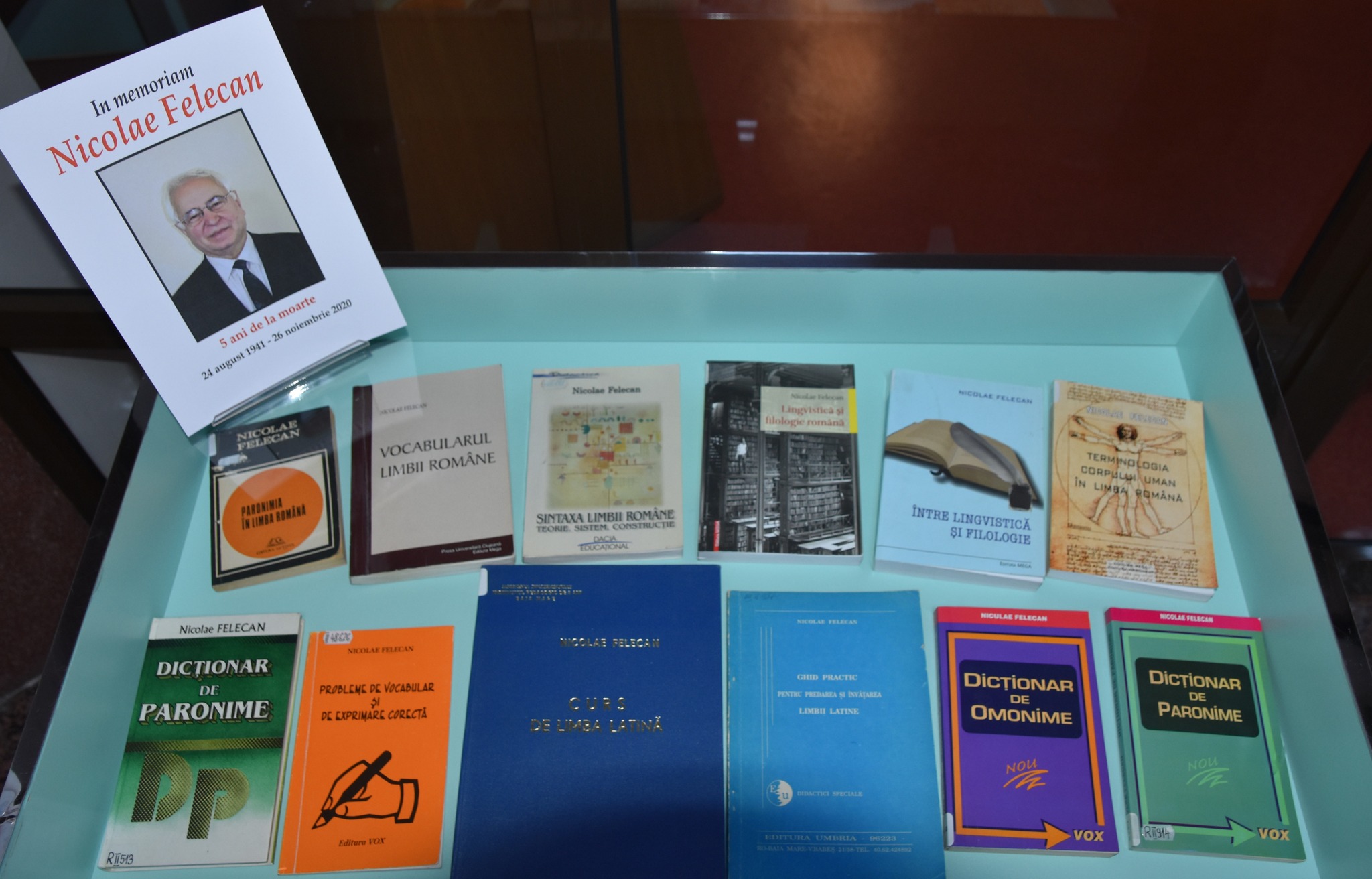 In memoriam Nicolae Felecan – 5 ani de la moarte – vitrină de carte ...